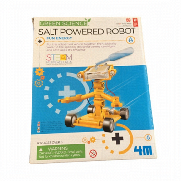 Toys | Stem Toy Build A Salt Powered Robot | Poshmark